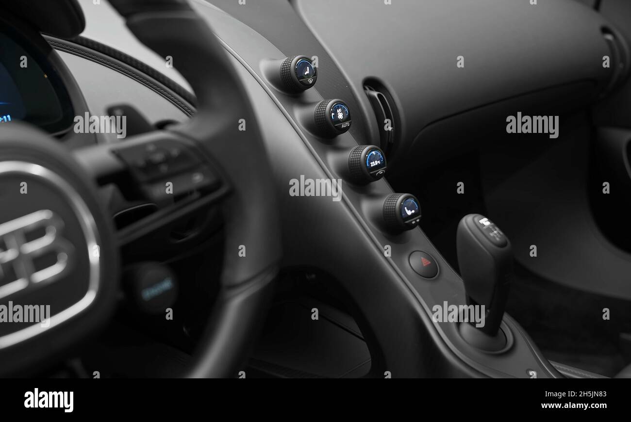 Bugatti Interior Black