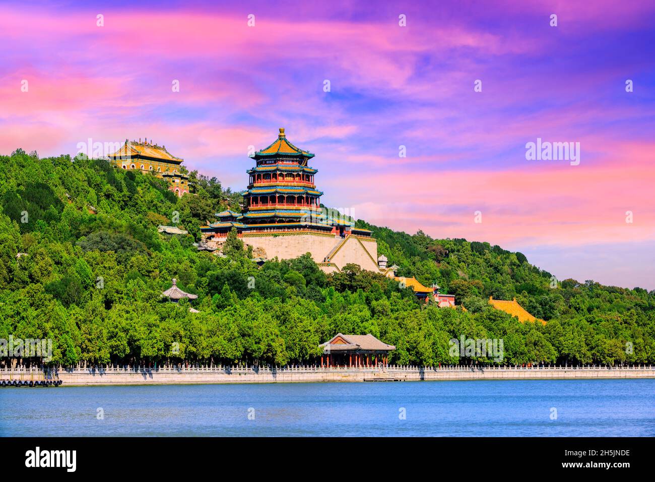 Beijing summer palace sunrise hi-res stock photography and images - Alamy