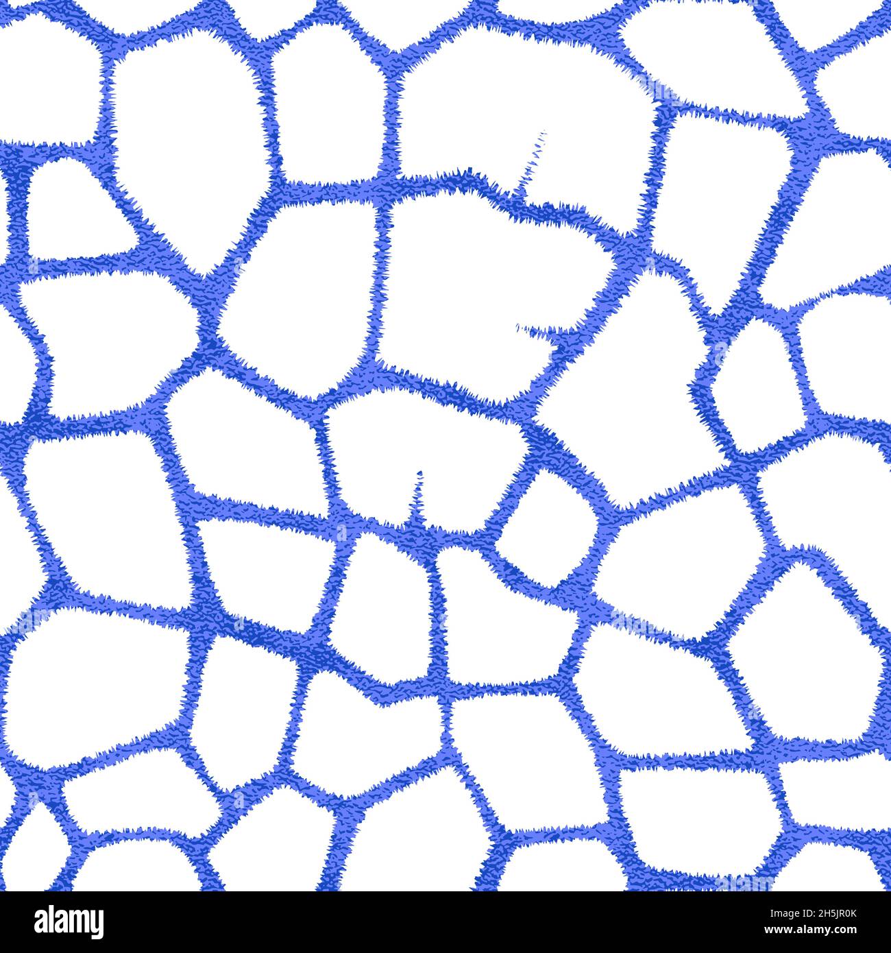 Blue metallic seamless pattern with spots giraffe Stock Vector Image ...