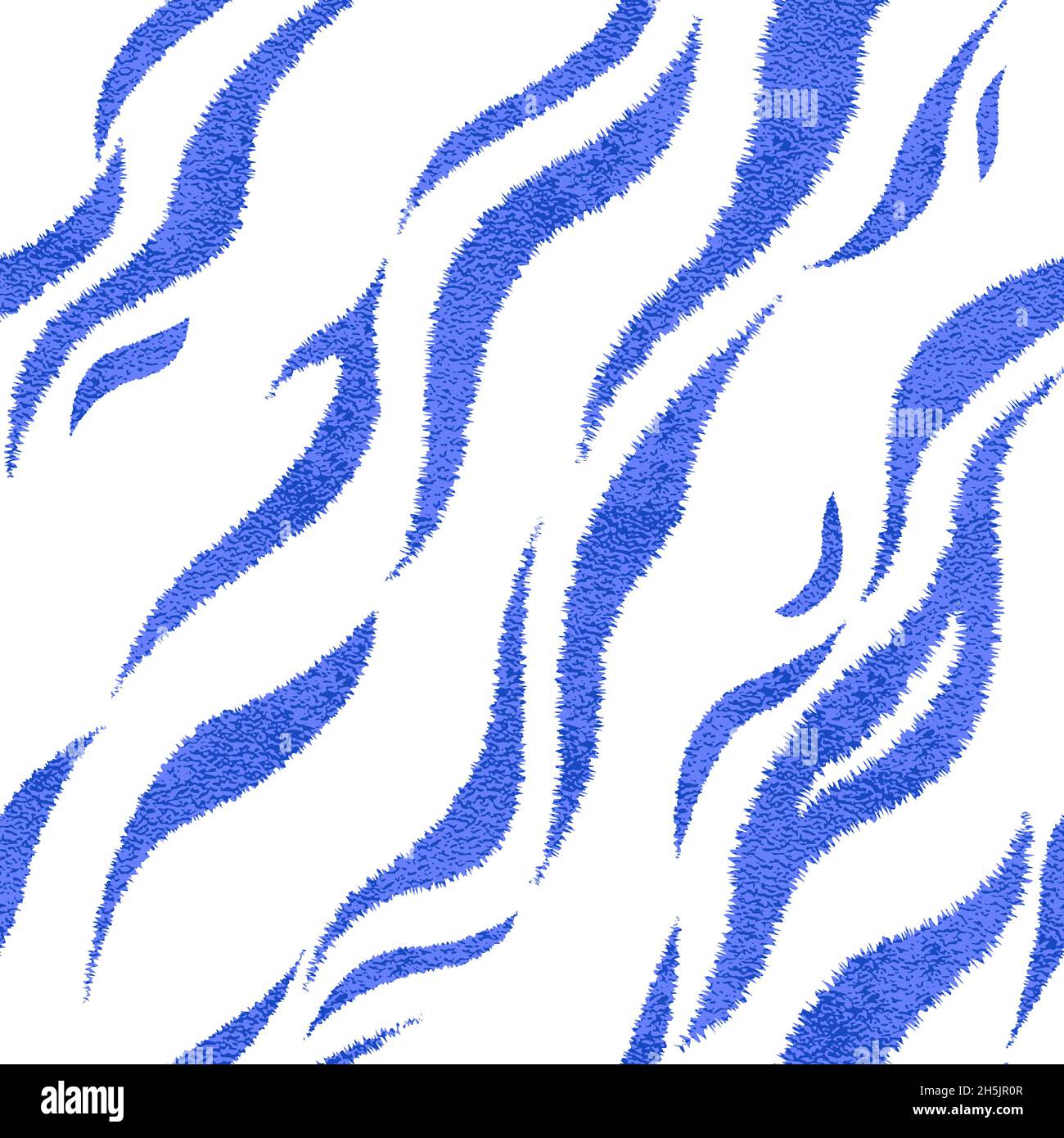 Seamless blue tiger skin pattern. Metallic tiger skin print Stock ...