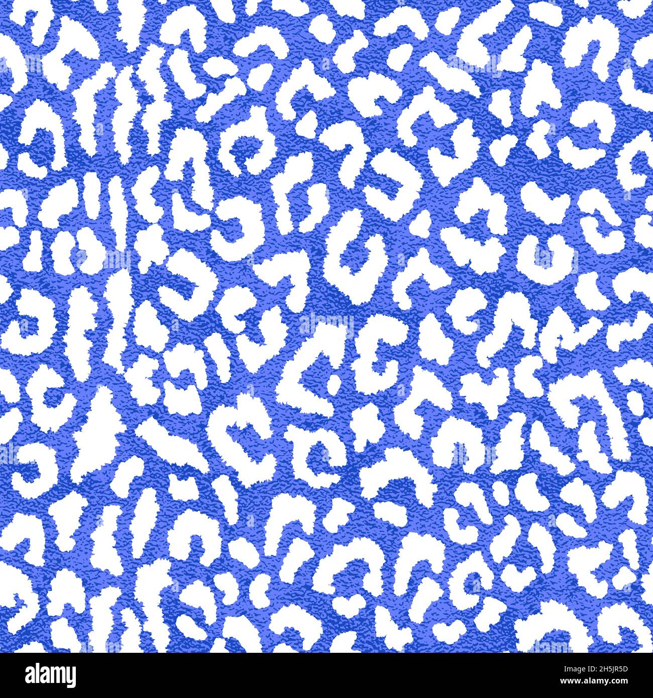 Seamless blue leopard skin pattern. Metallic leopard skin prin Stock ...