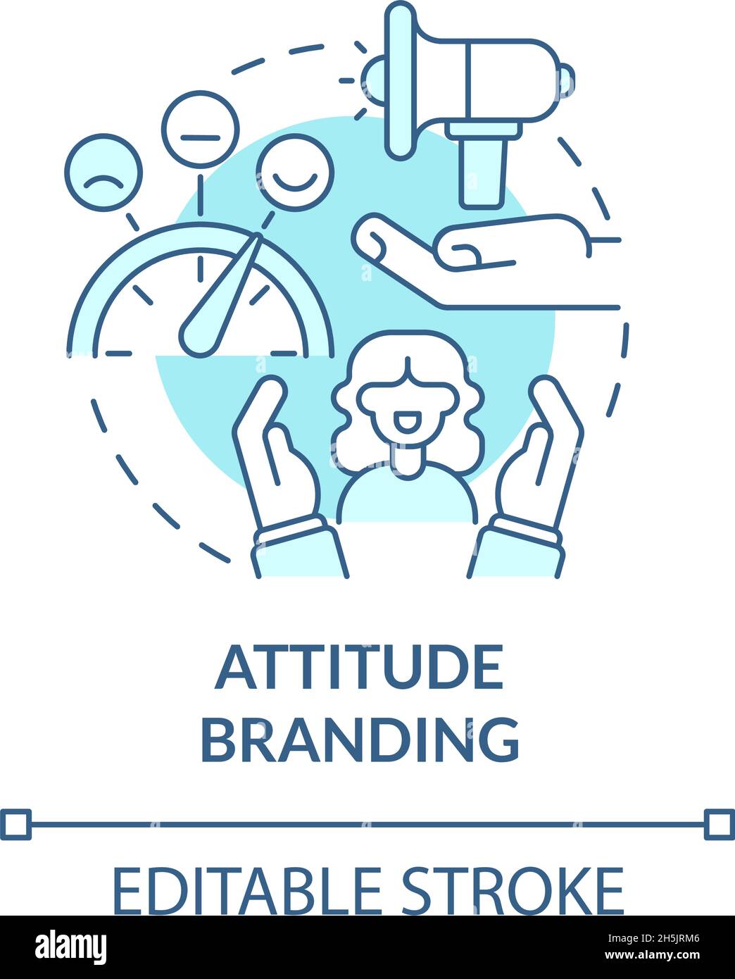 Personal branding strategy symbol Cut Out Stock Images & Pictures - Alamy