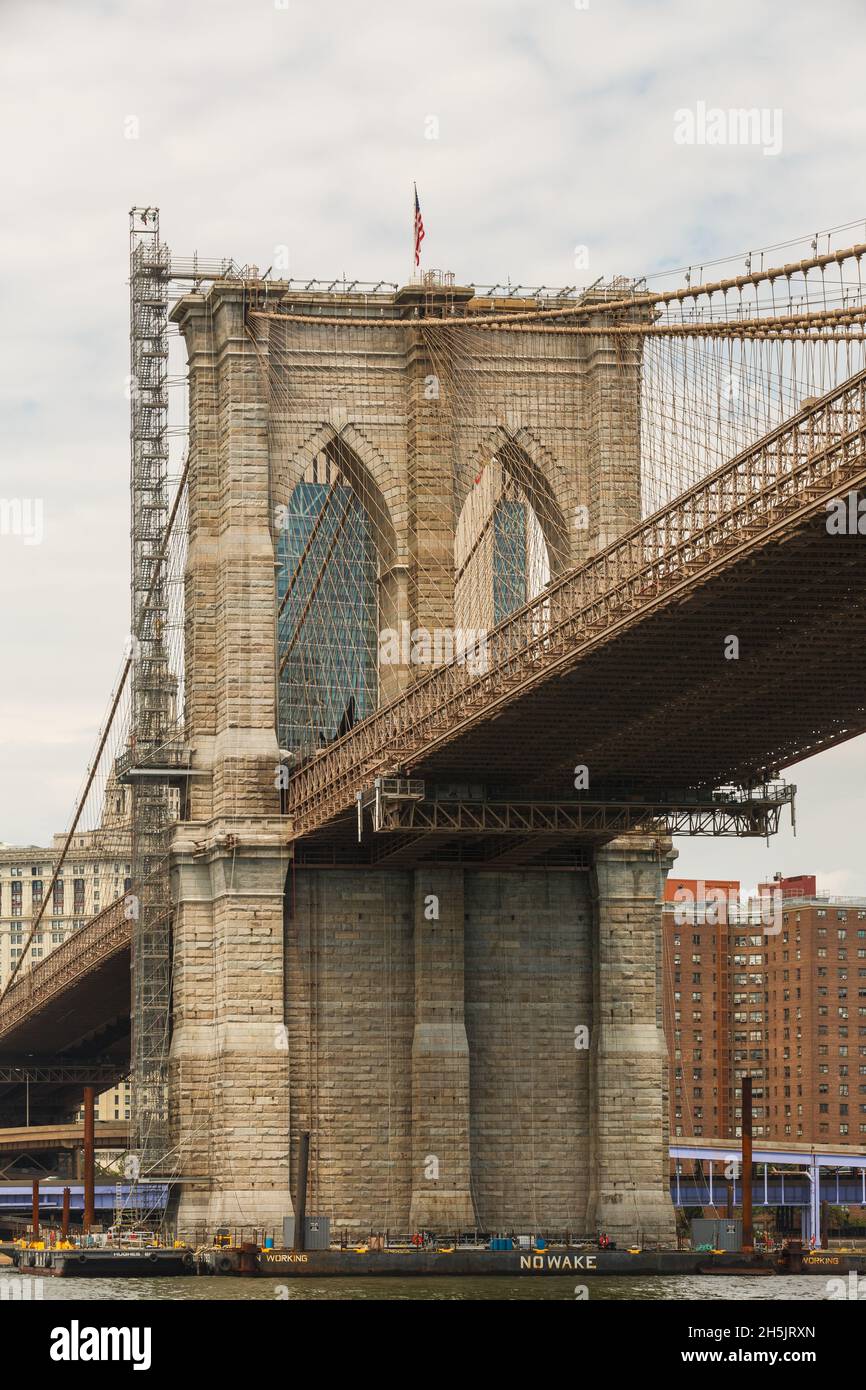The Brooklyn Bridge Stock Photo - Alamy