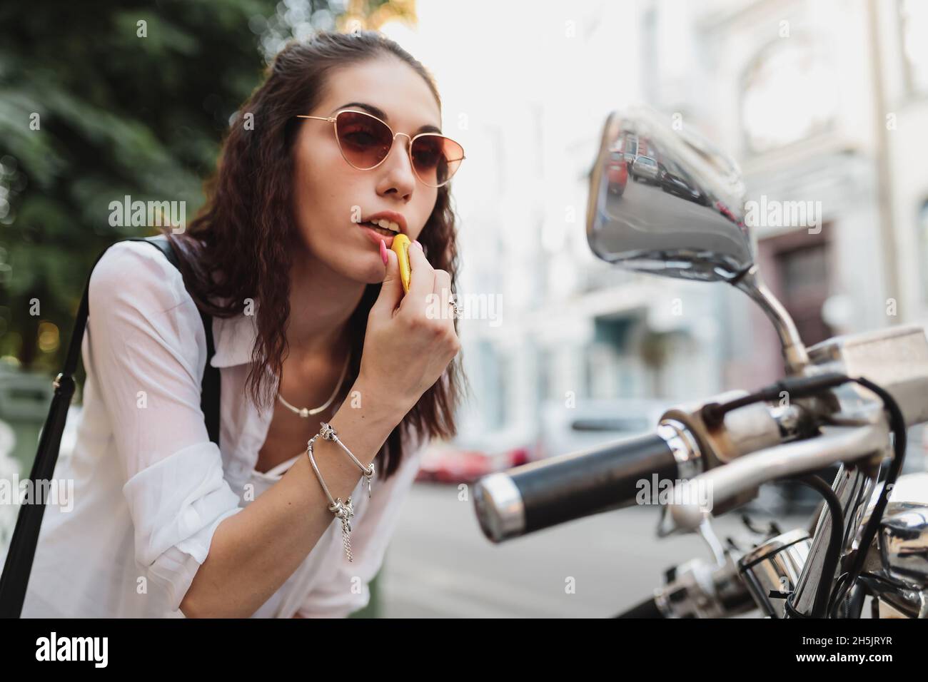 Moto beauty hi-res stock photography and images - Alamy
