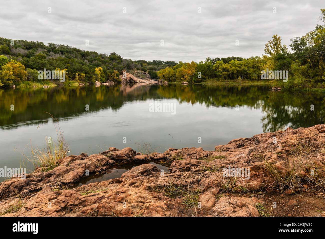 Inks Lake State Park Stock Photo - Alamy
