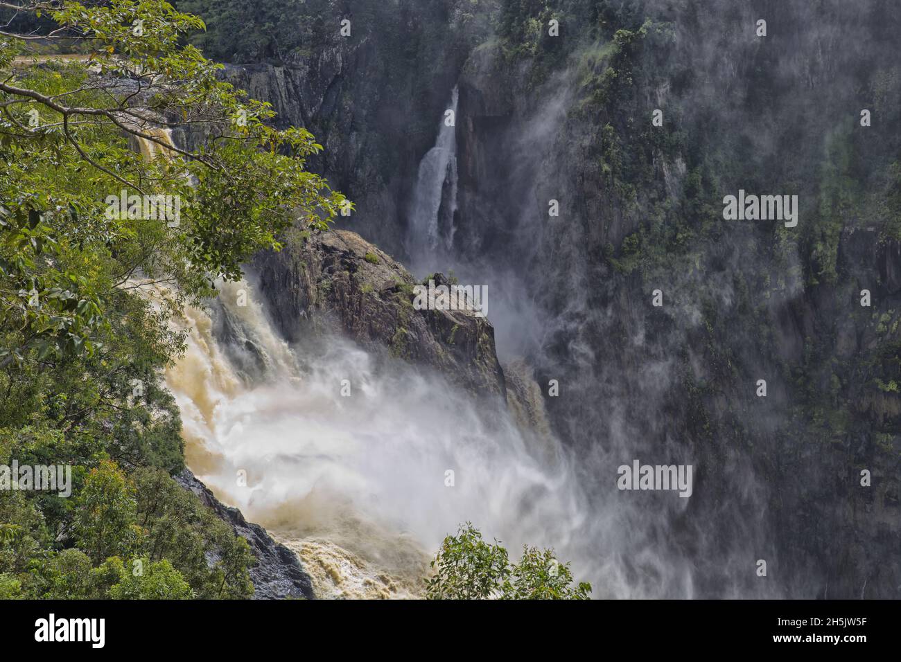 Barron Falls near Kuranda in Queensland Stock Photo - Alamy