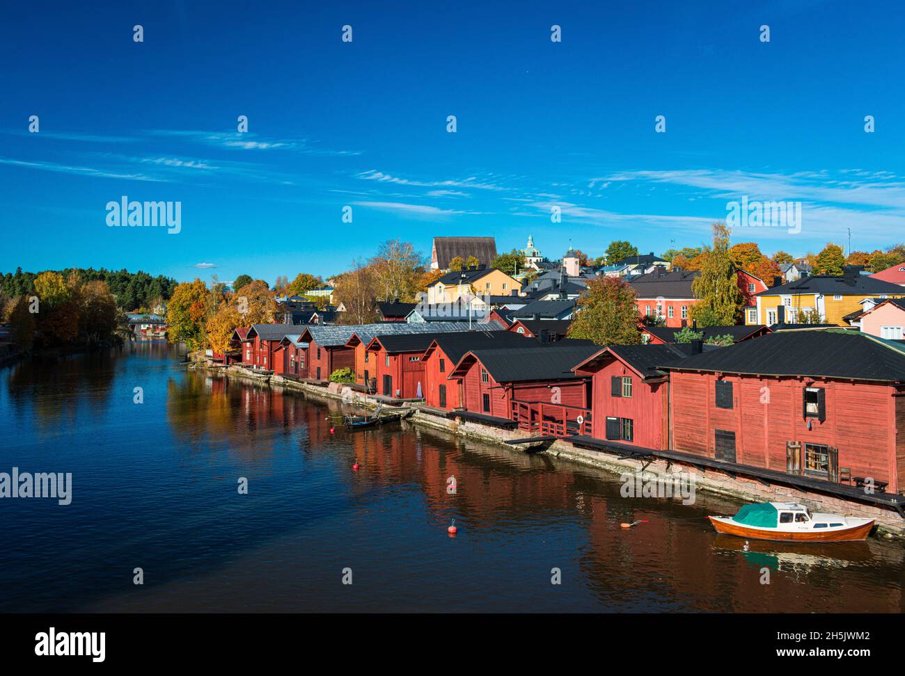 Scandinavian riverside landscape hi-res stock photography and images ...