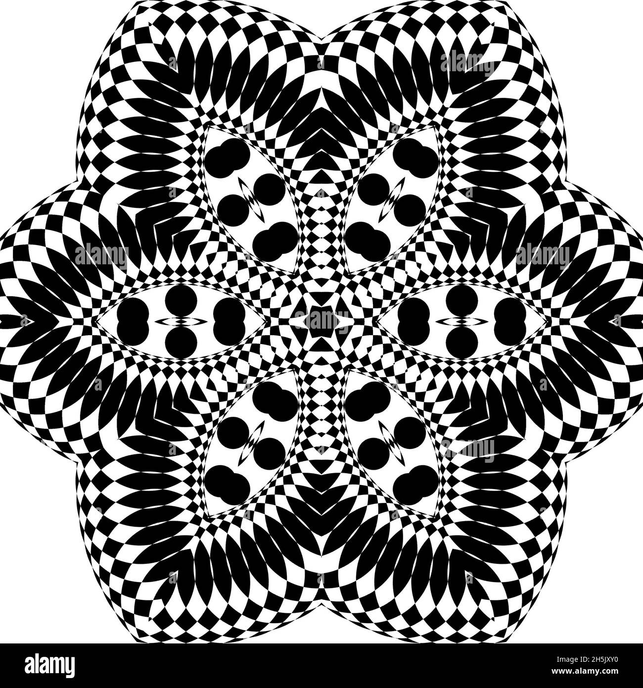 Abstract Computer generated Fractal design. A fractal is a never-ending ...