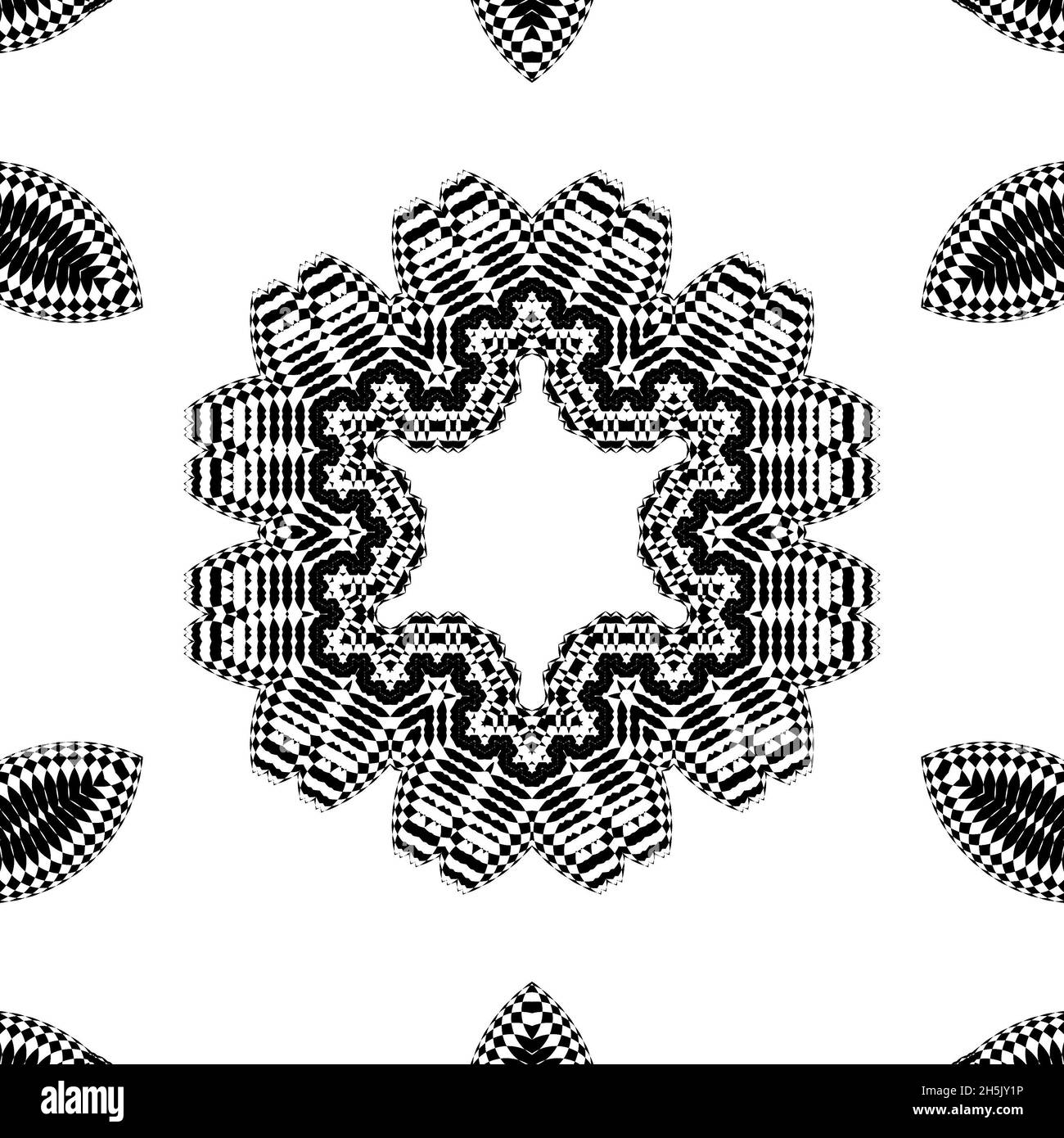 Abstract Computer generated Fractal design. A fractal is a never-ending ...