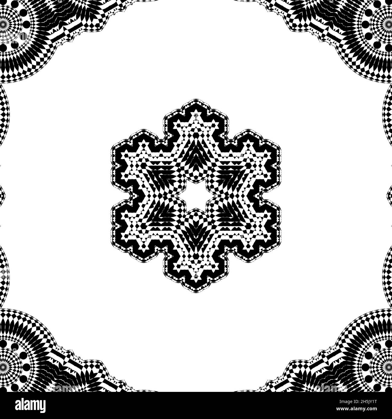 Abstract Computer generated Fractal design. A fractal is a never-ending ...