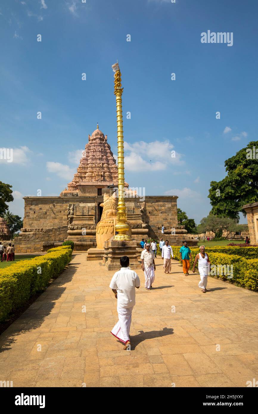 deity, Hindu; temple; Chola; historic; sacred Stock Photo - Alamy