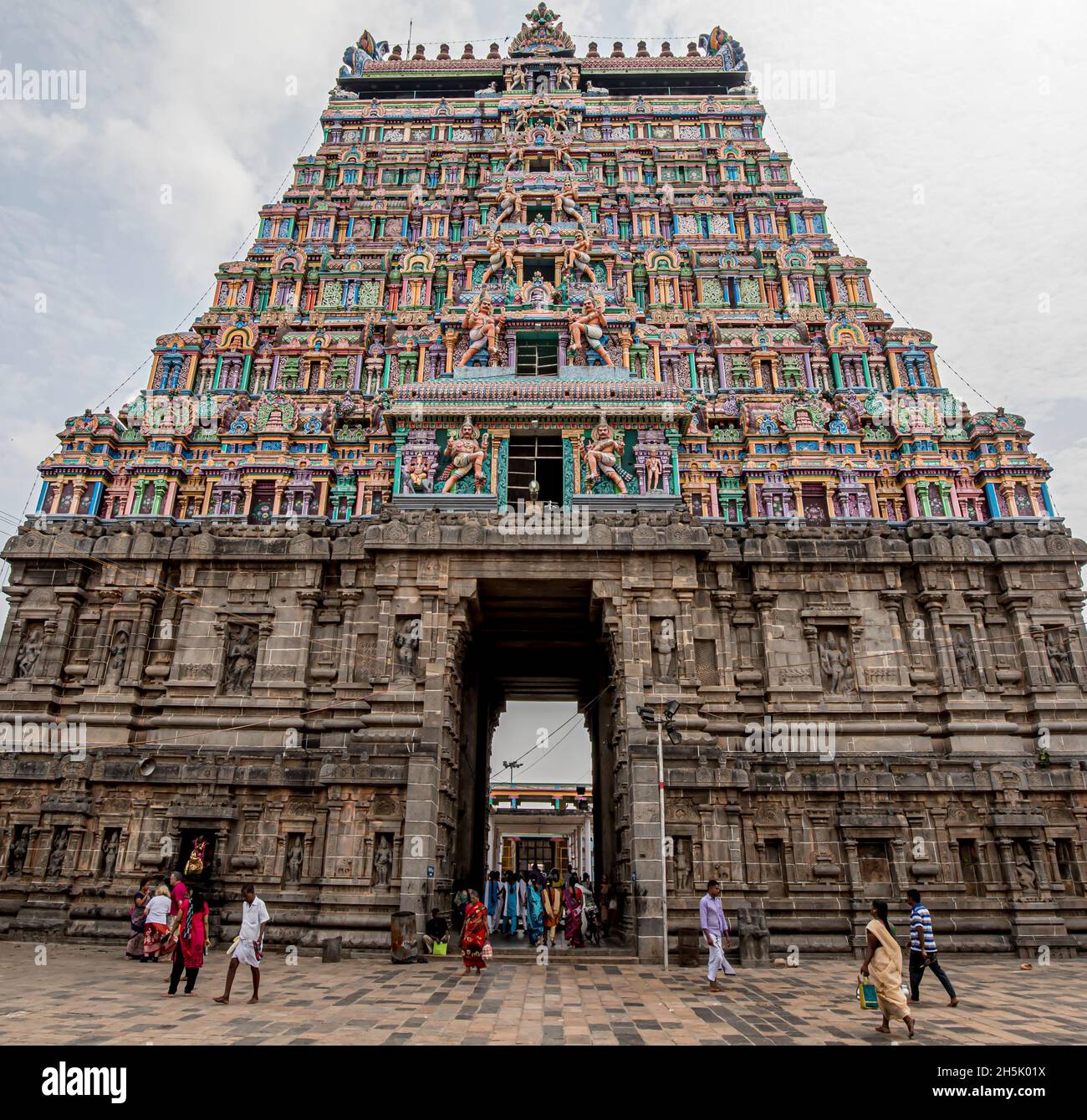 Chidambaram Temple Complex, dedicated to Hindu deity Lord Shiva in ...