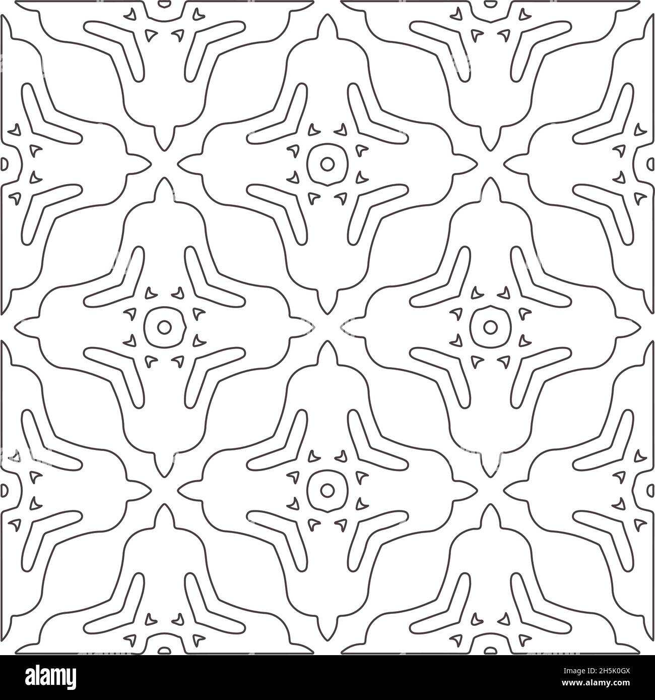 Repeating geometric tiles from striped elements.Modern geometric ...