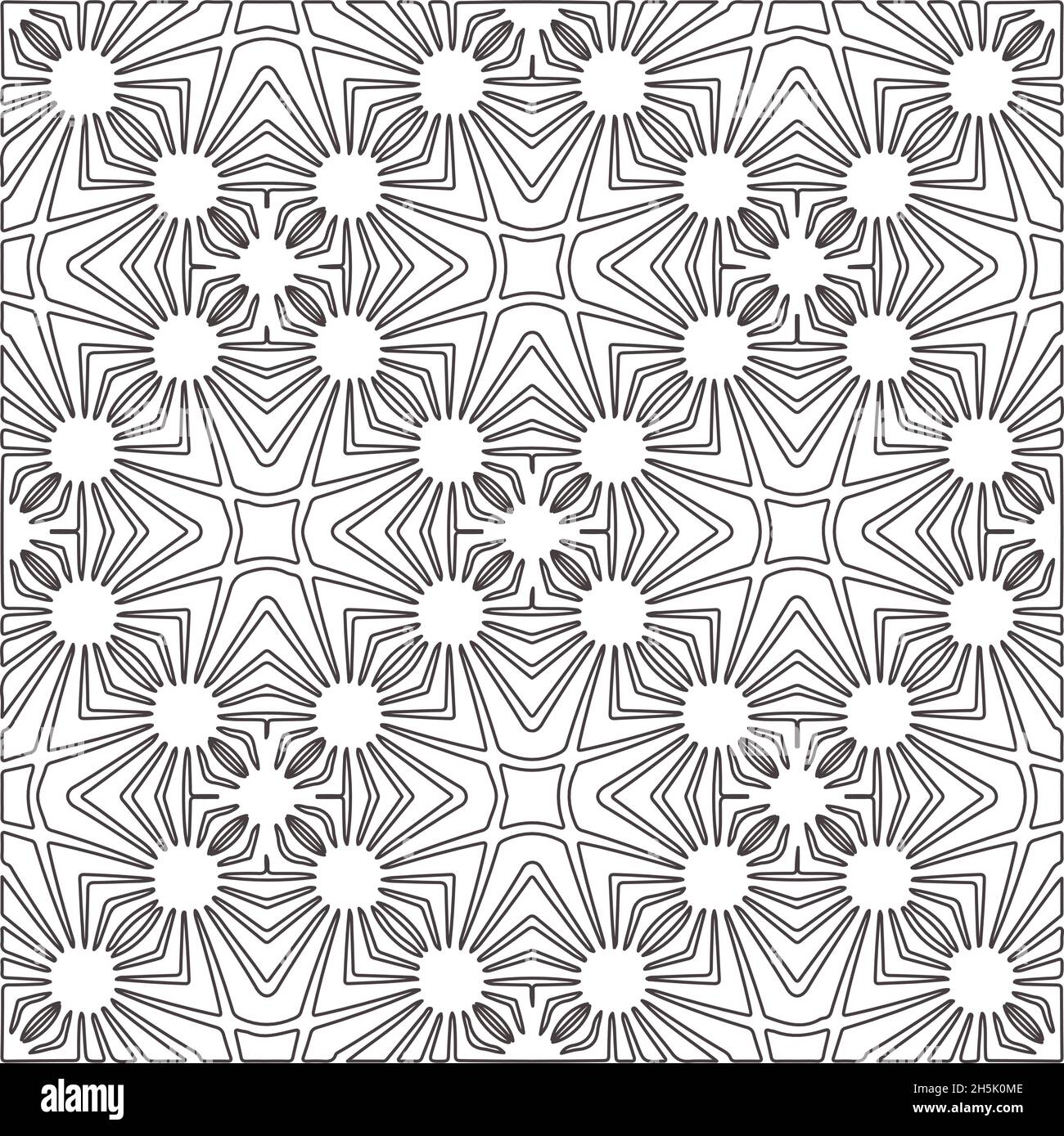 Repeating geometric tiles from striped elements.Modern geometric ...