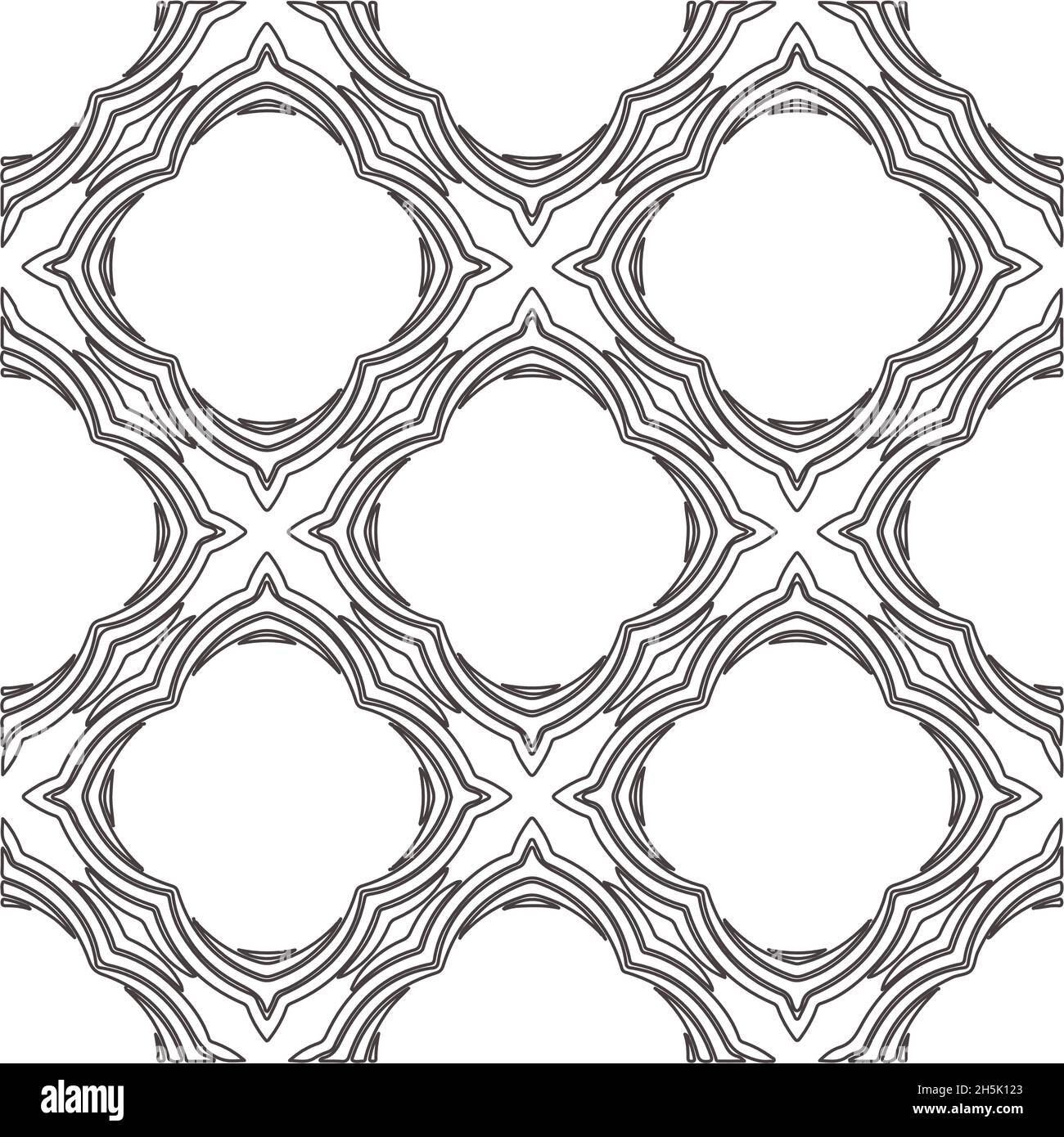 Repeating geometric tiles from striped elements.Modern geometric ...