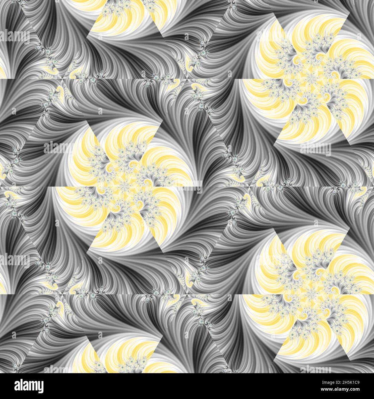 Abstract Computer generated Fractal design. A fractal is a never-ending ...