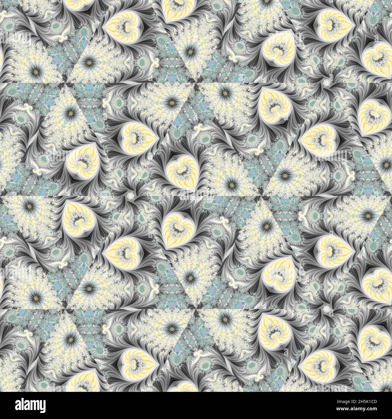 Abstract Computer generated Fractal design. A fractal is a never-ending ...