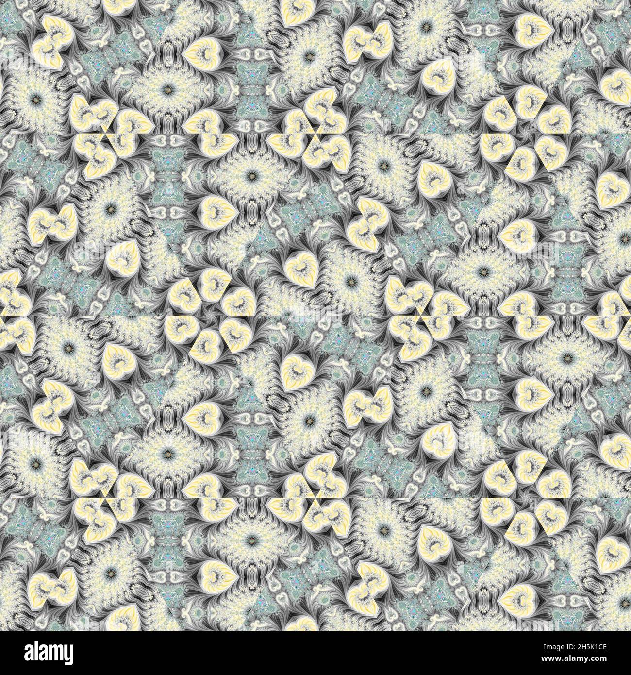 Abstract Computer generated Fractal design. A fractal is a never-ending ...