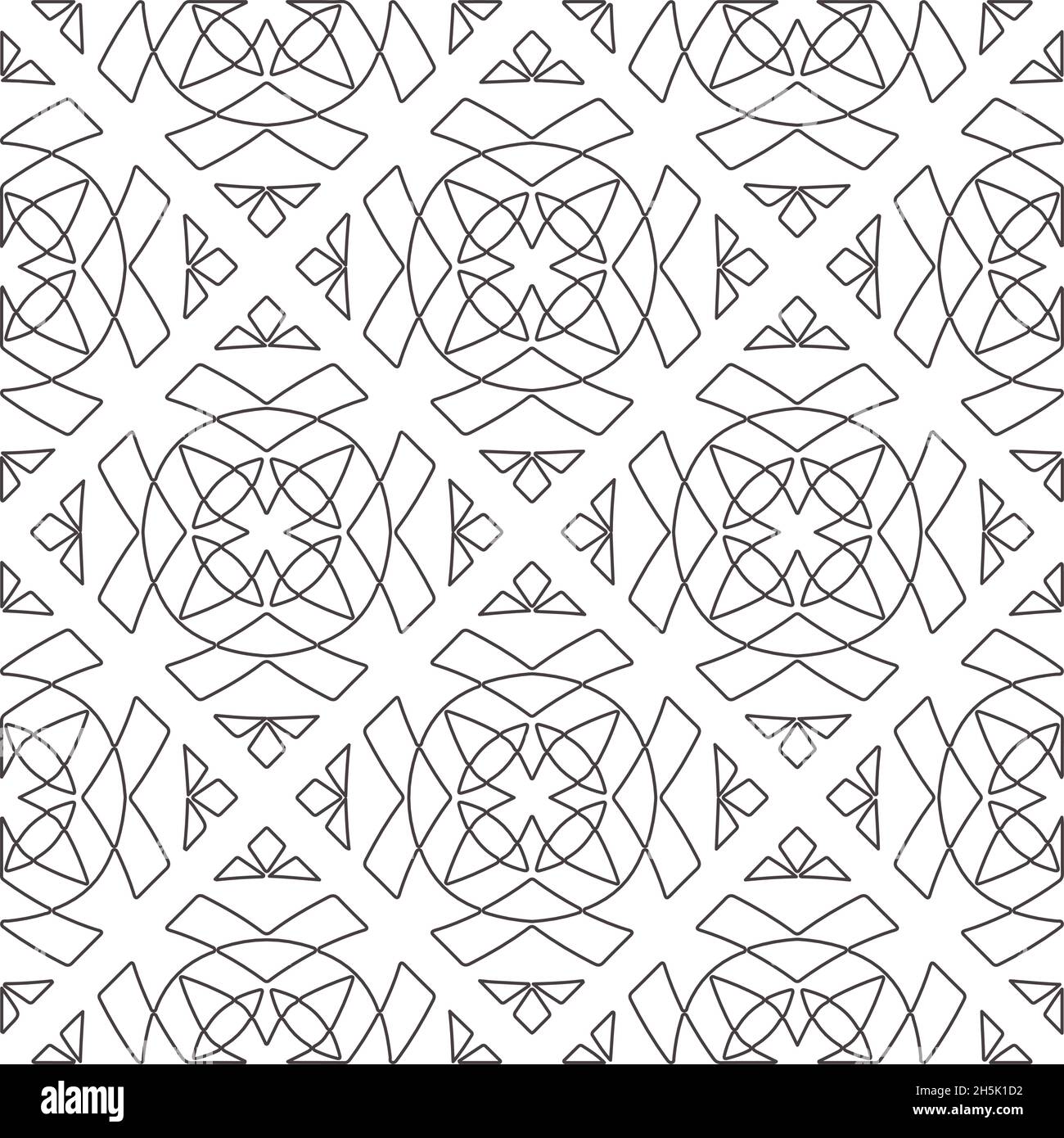 Repeating geometric tiles from striped elements.Modern geometric ...