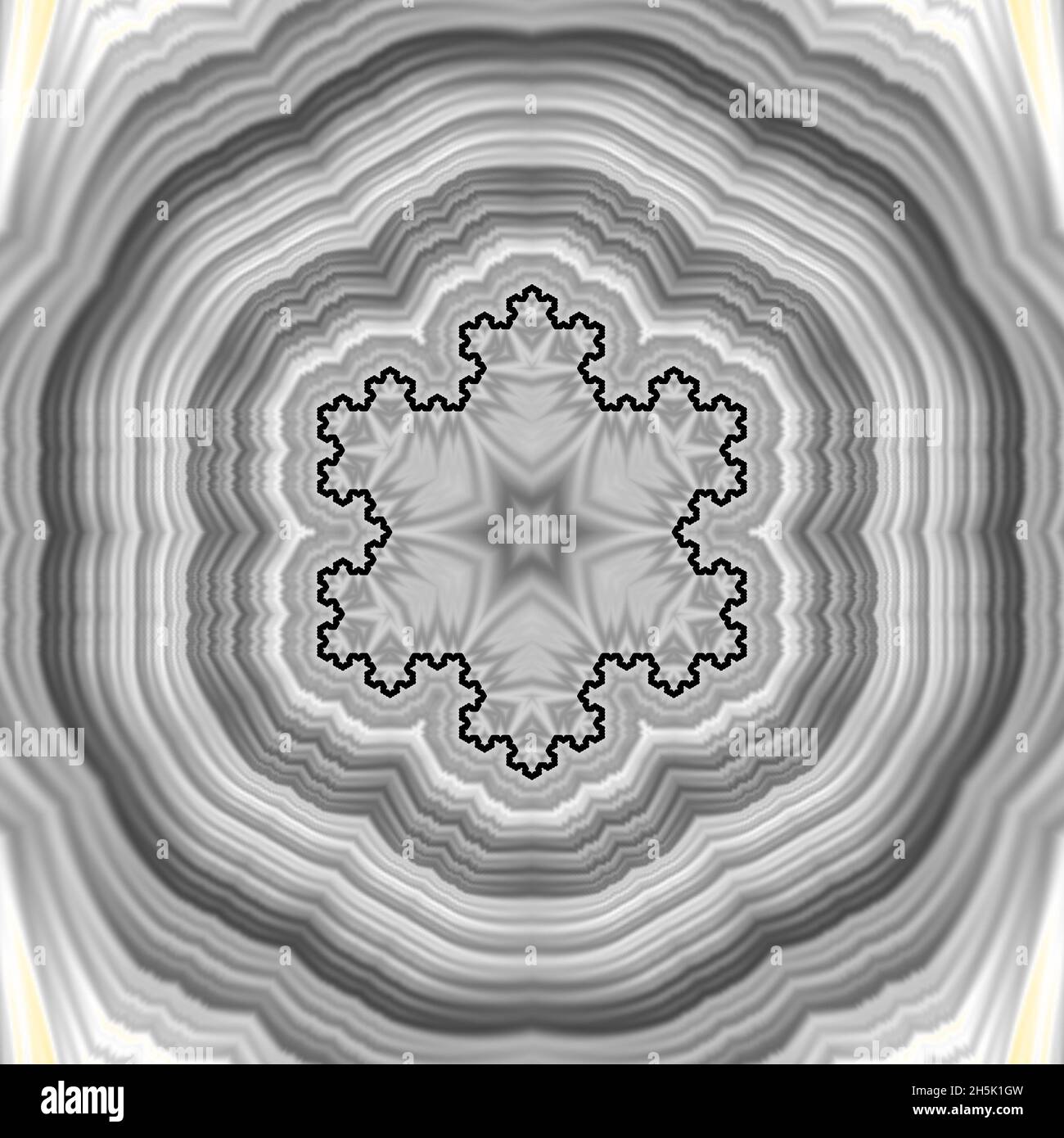 Abstract Computer generated Fractal design. A fractal is a never-ending ...