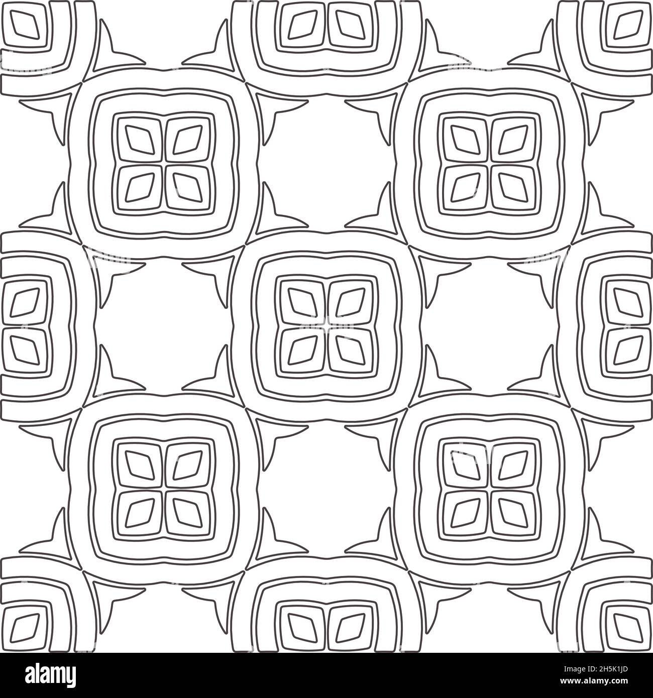 Repeating geometric tiles from striped elements.Modern geometric ...