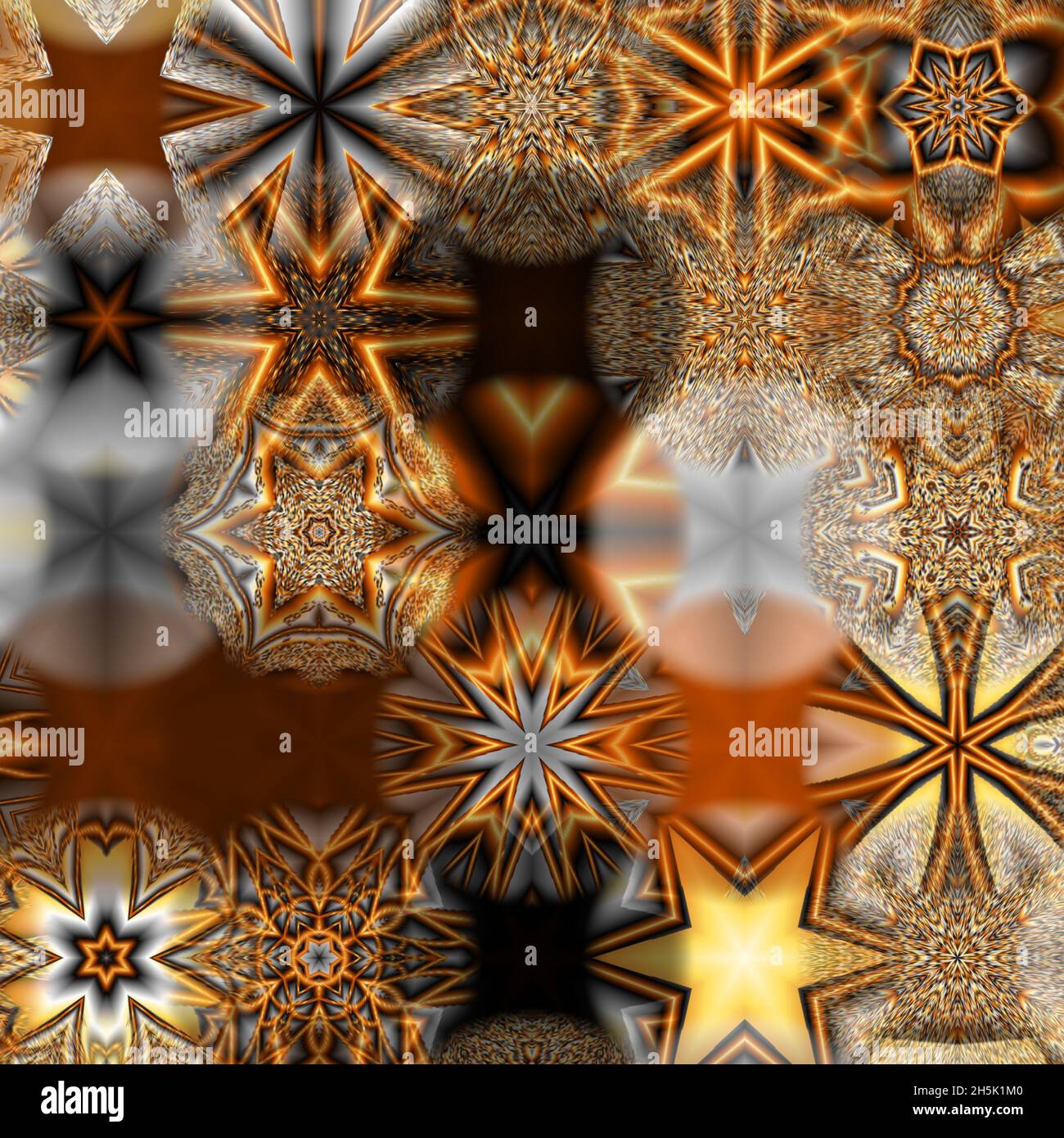 Abstract Computer generated Fractal design. A fractal is a never-ending ...