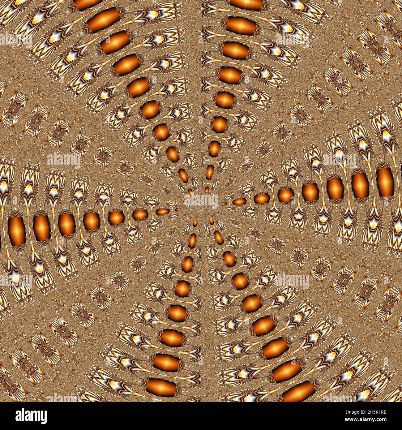 Abstract Computer generated Fractal design. A fractal is a never-ending ...