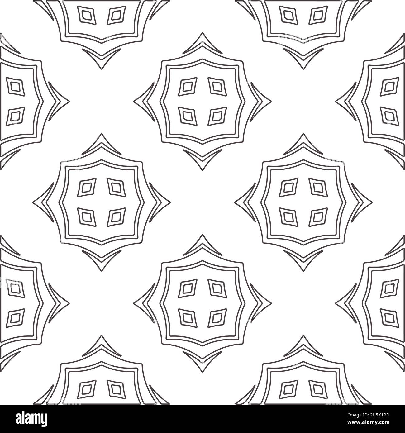 Repeating geometric tiles from striped elements.Modern geometric ...