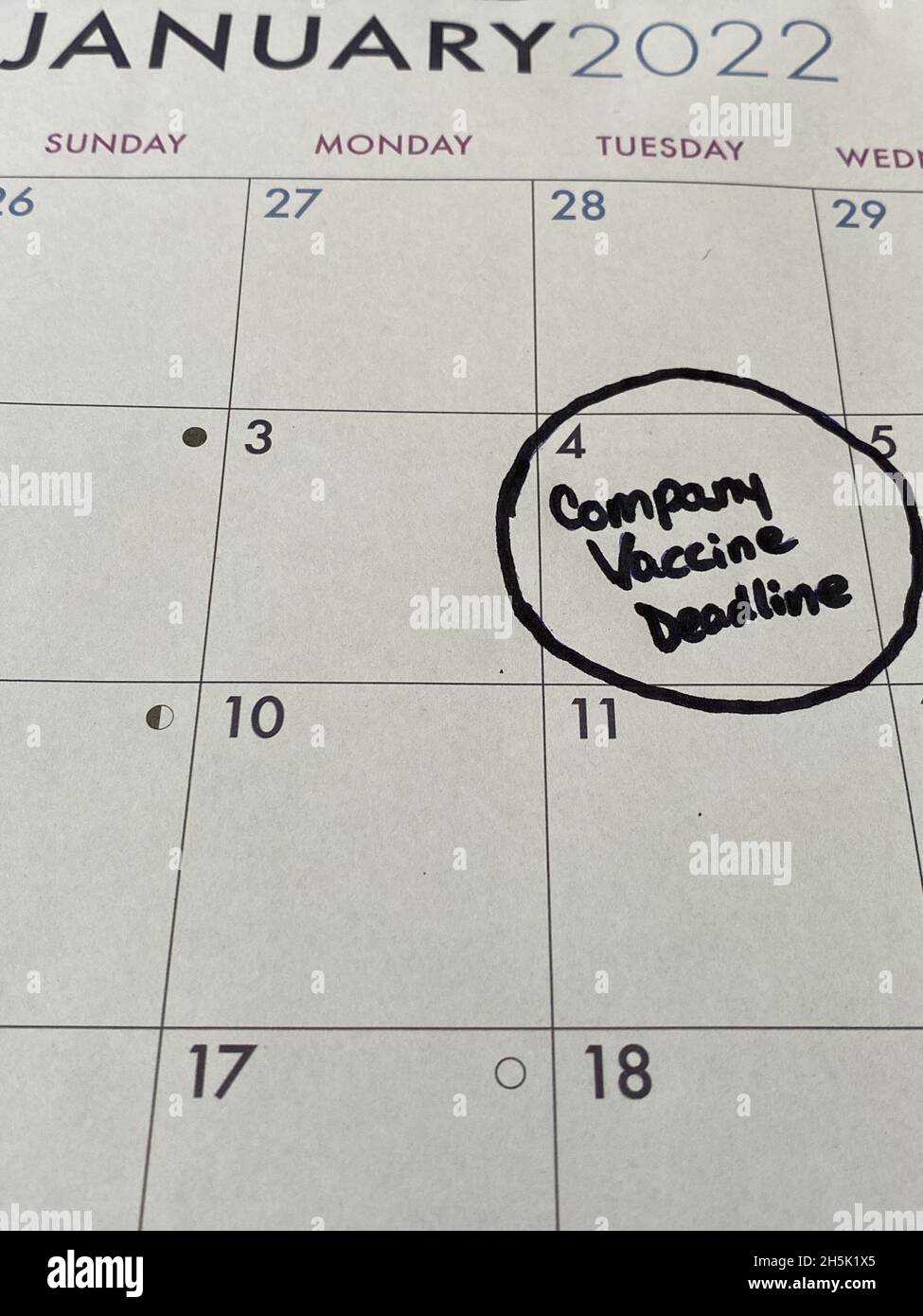 Us vaccine mandate hi-res stock photography and images - Alamy