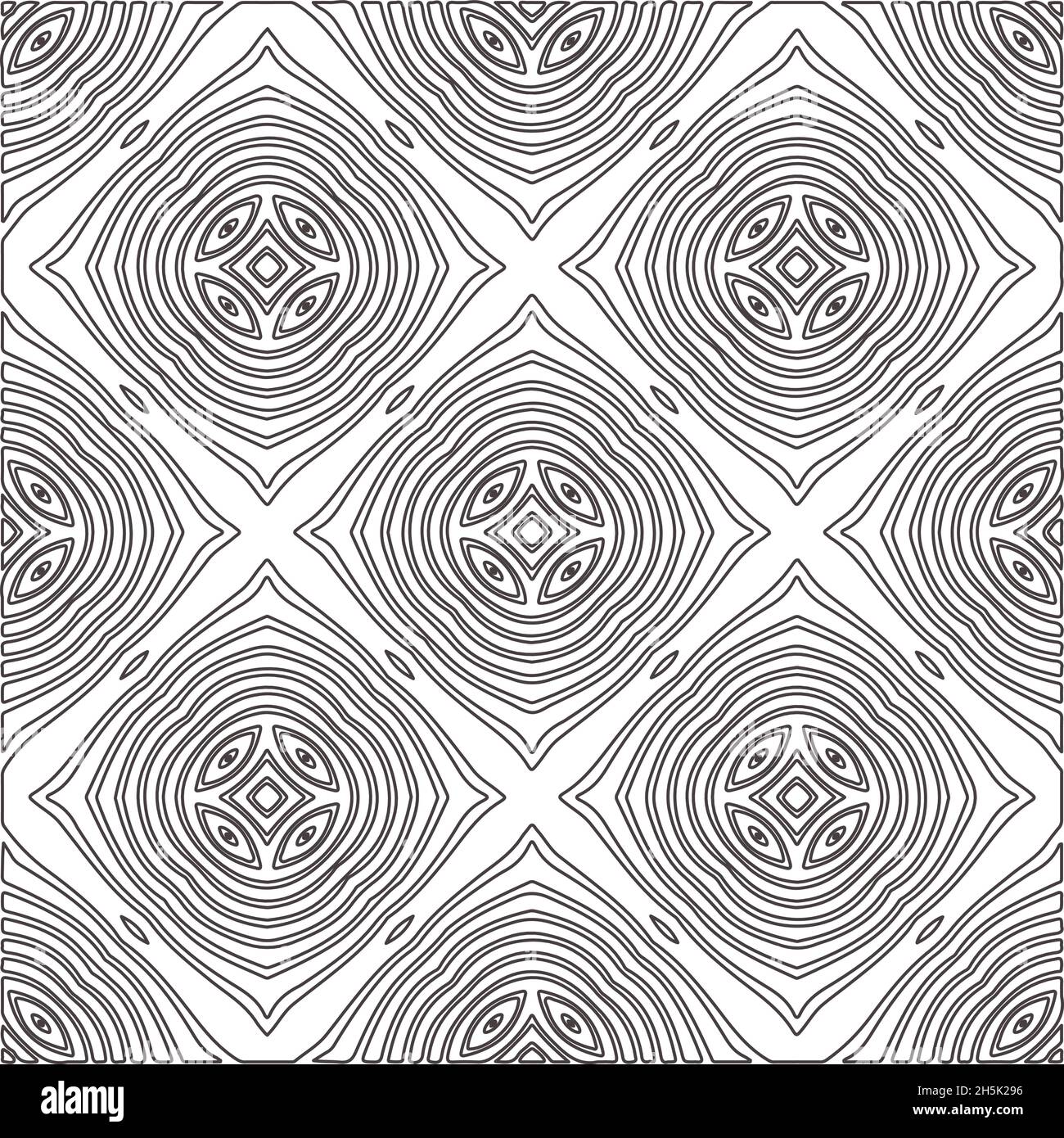 Repeating geometric tiles from striped elements.Modern geometric ...