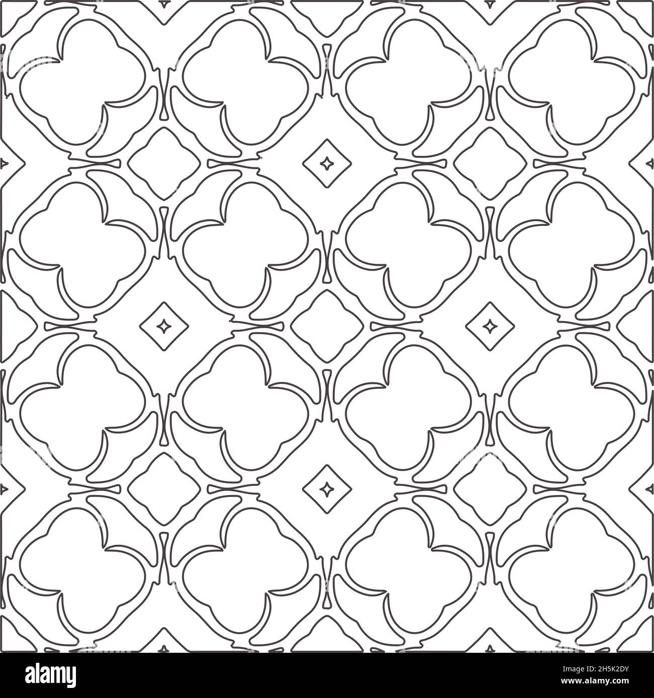 Repeating geometric tiles from striped elements.Modern geometric ...