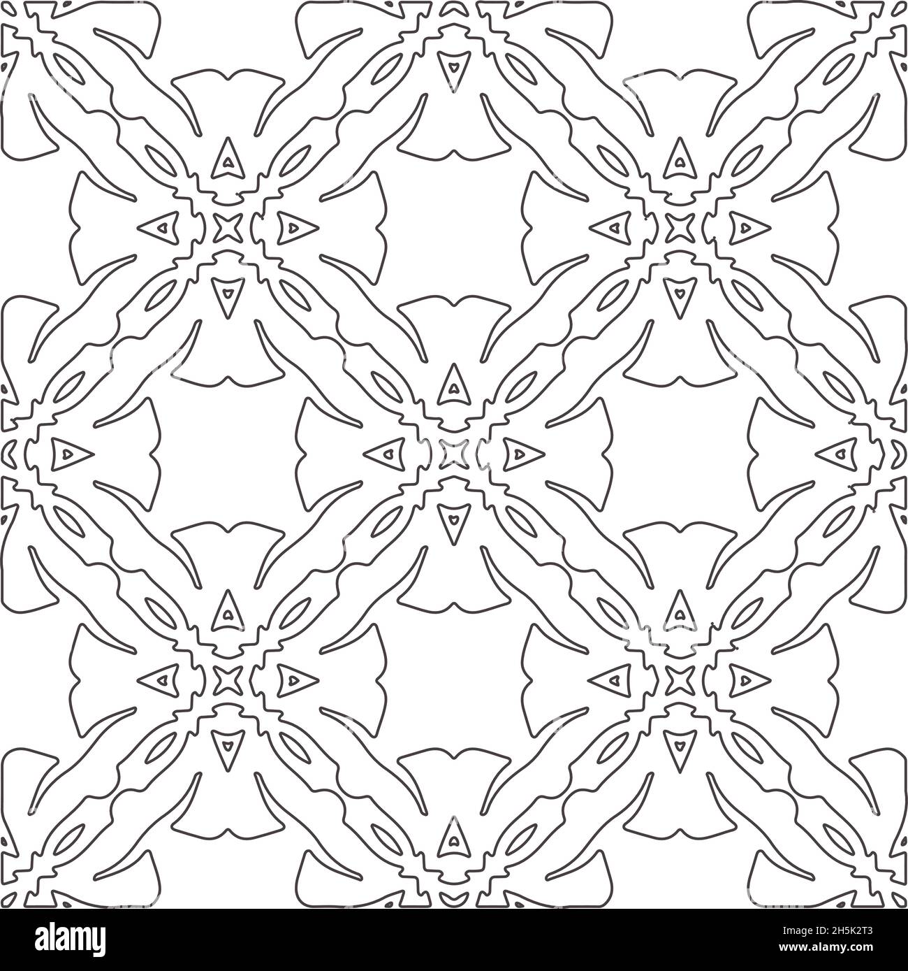 Repeating geometric tiles from striped elements.Modern geometric ...