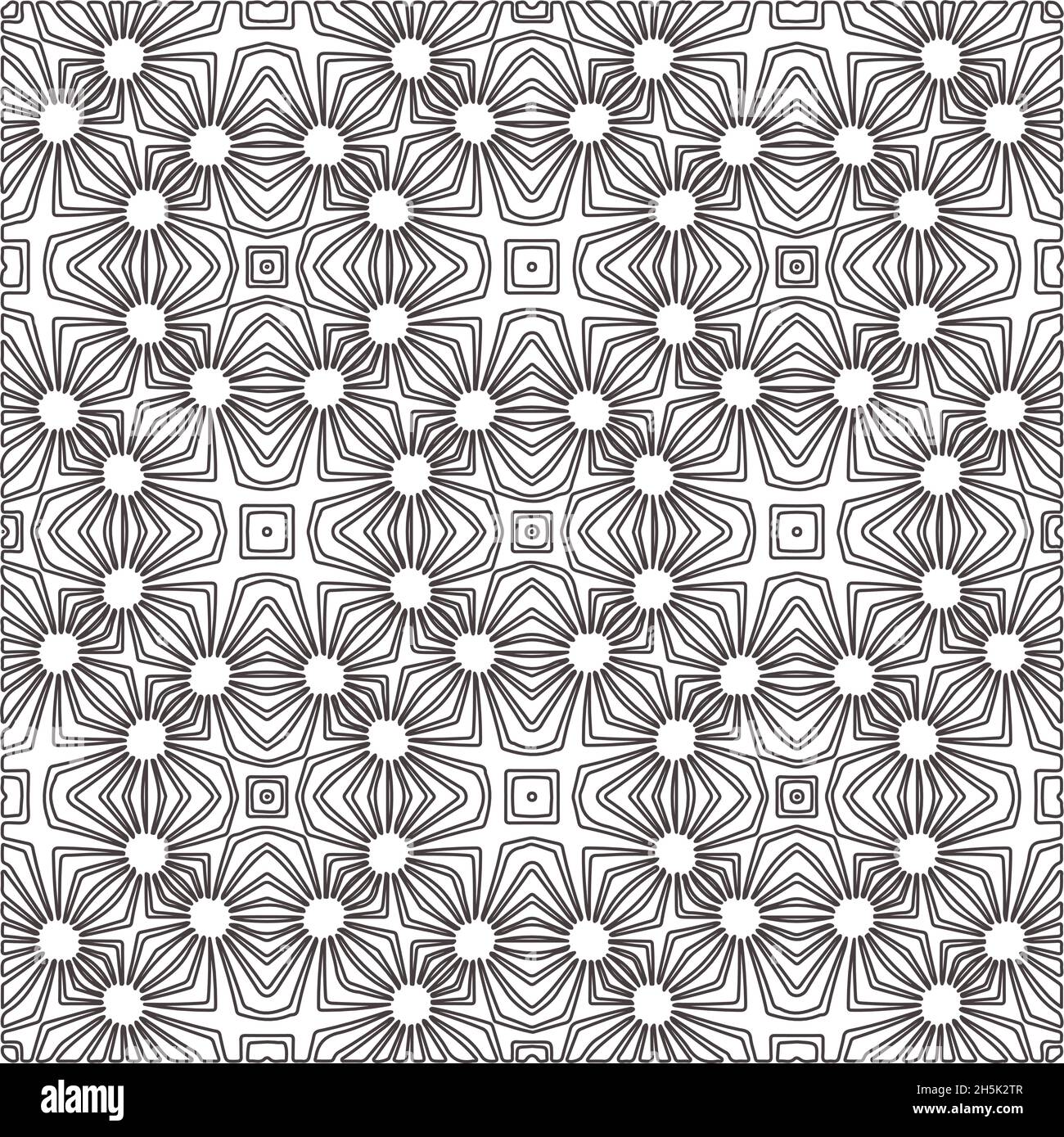 Repeating geometric tiles from striped elements.Modern geometric ...