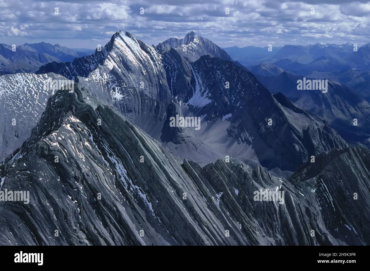 Cordillera canada aerial hi-res stock photography and images - Alamy