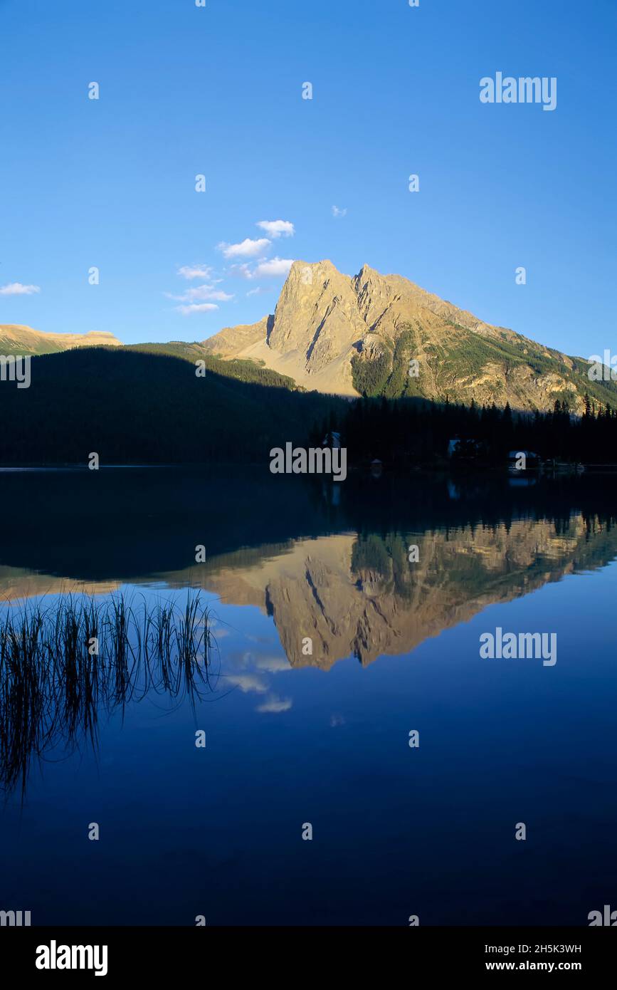 Emerald Lake and Mount Burgess Yoho National Park British Columbia ...