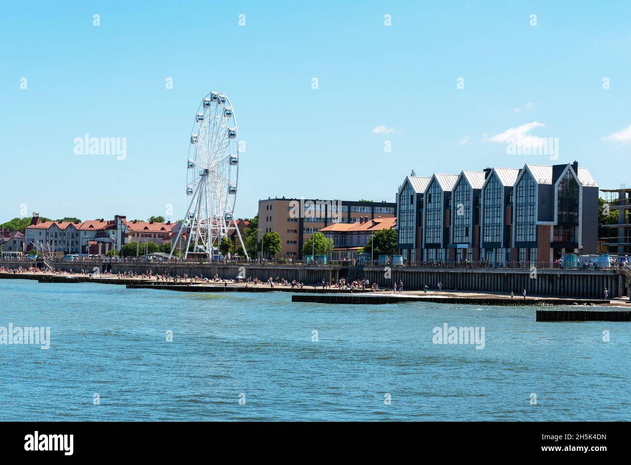 Zelenogradsk, Kaliningrad Region, Russia, June 2021. The coastal resort ...