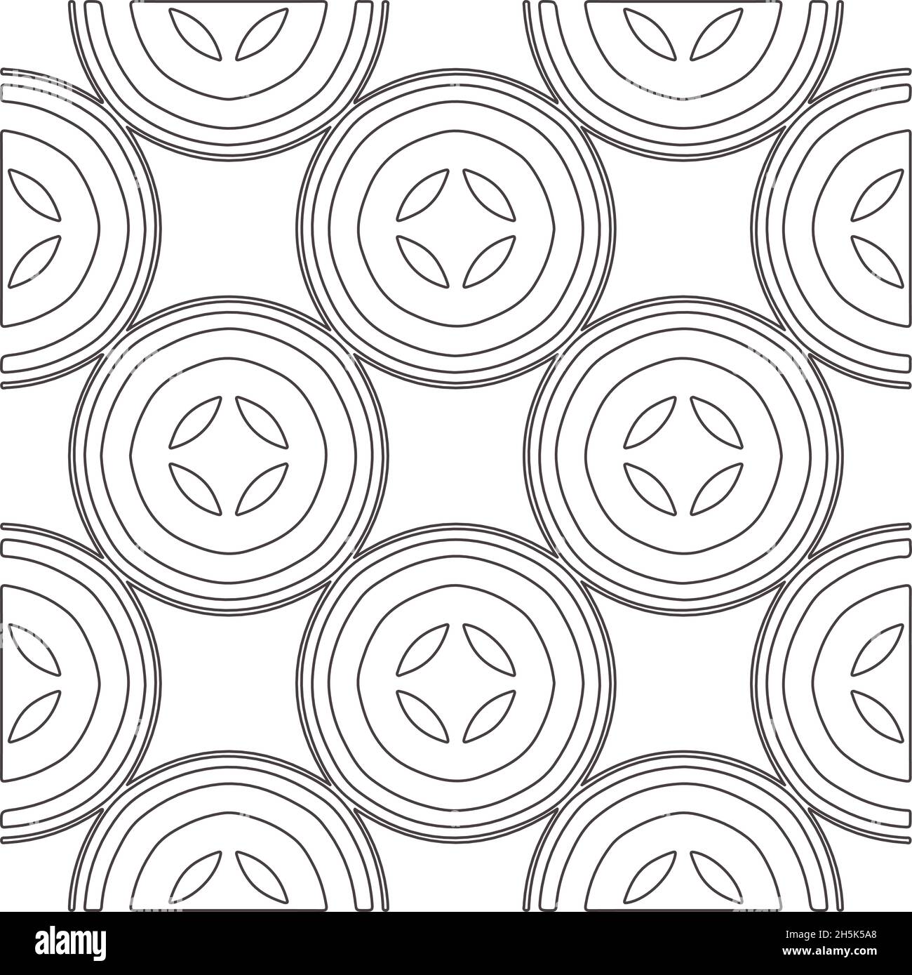 Repeating geometric tiles from striped elements.Modern geometric ...