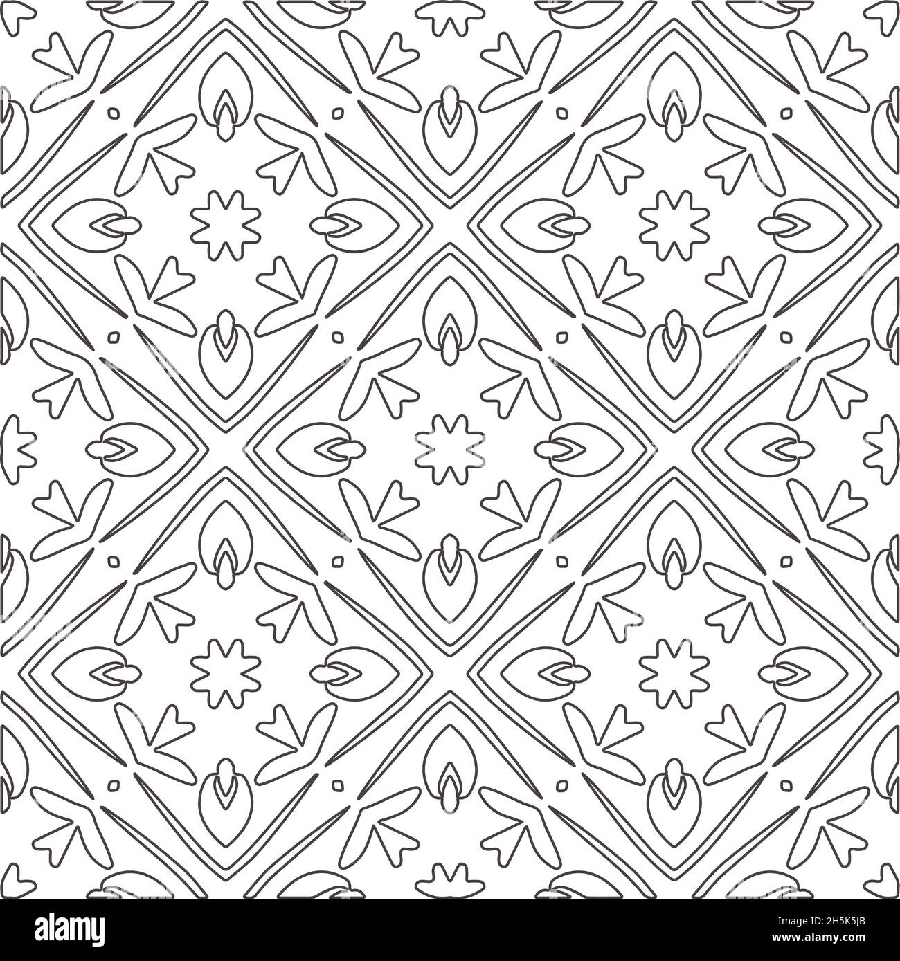 Repeating geometric tiles from striped elements.Modern geometric ...
