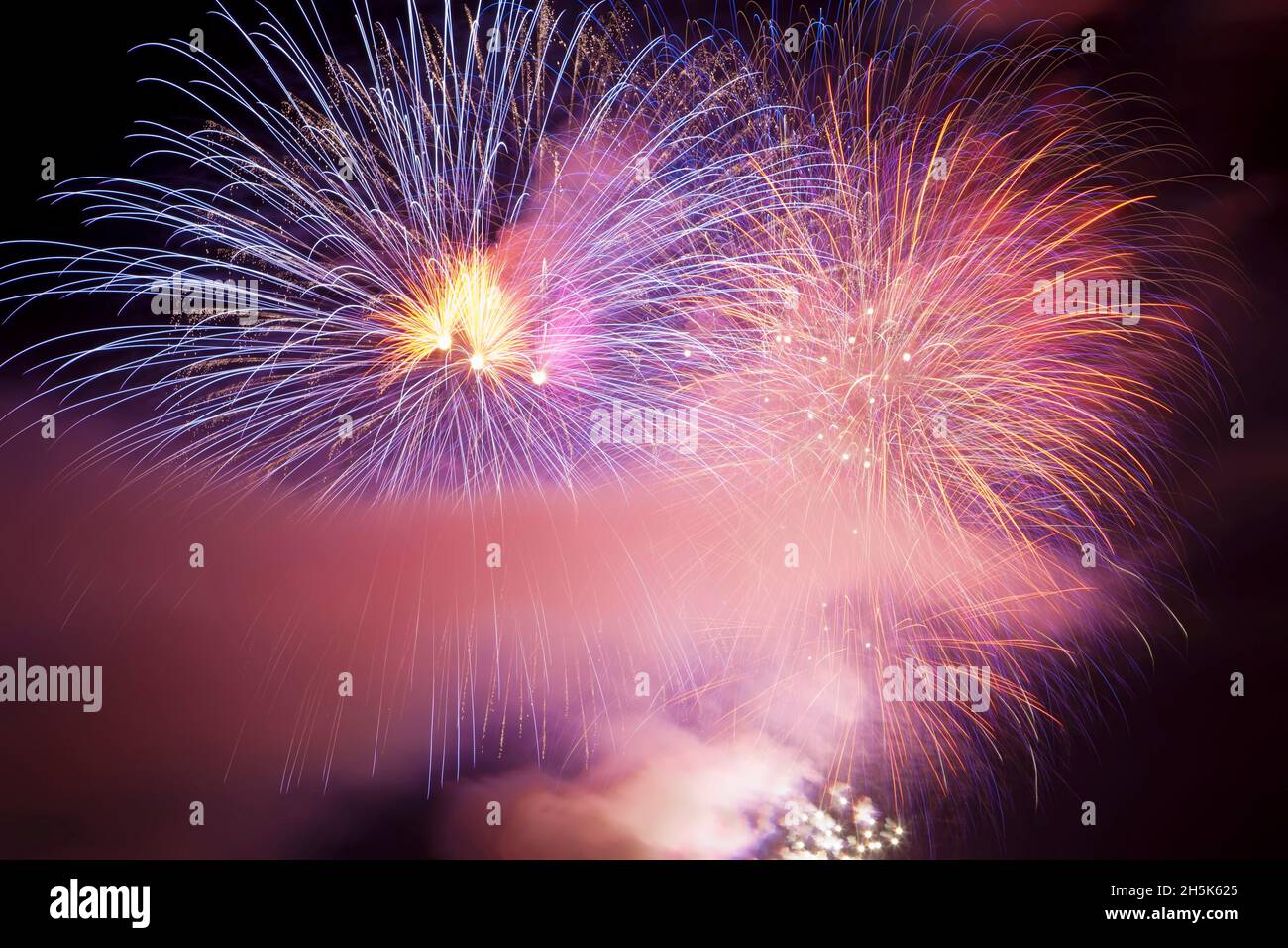 Celebration of Light Fireworks, English Bay, Vancouver, British ...