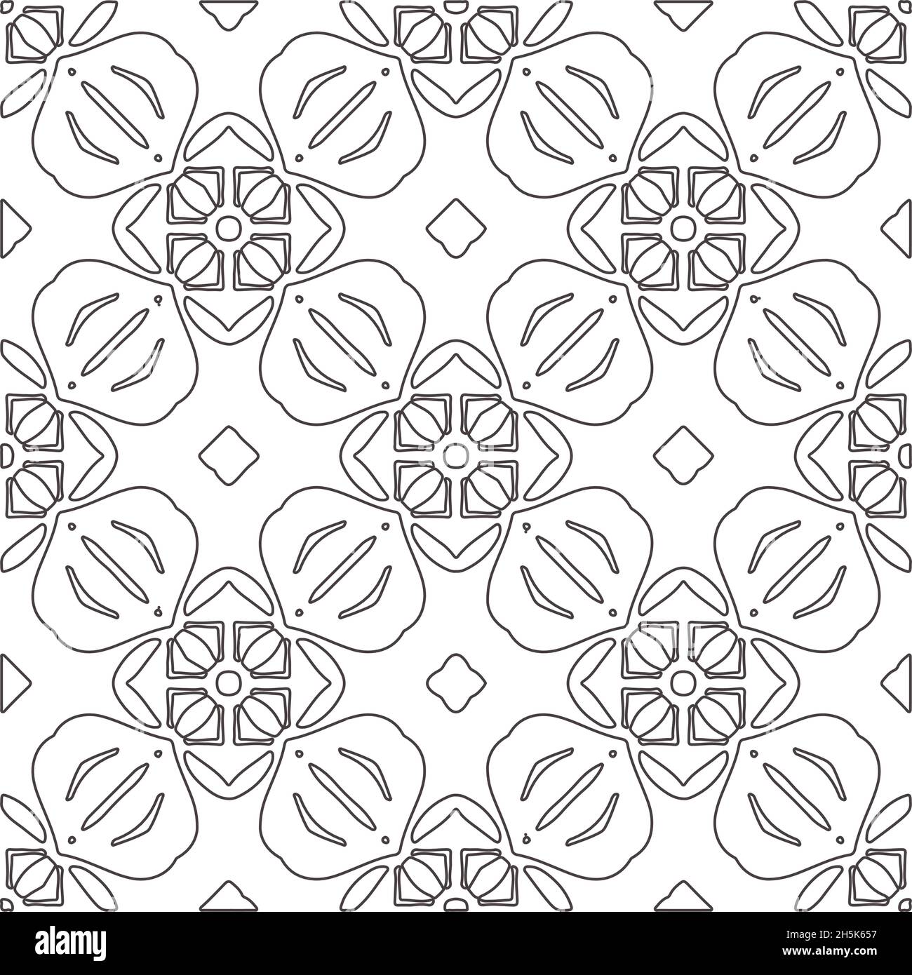 Repeating geometric tiles from striped elements.Modern geometric ...