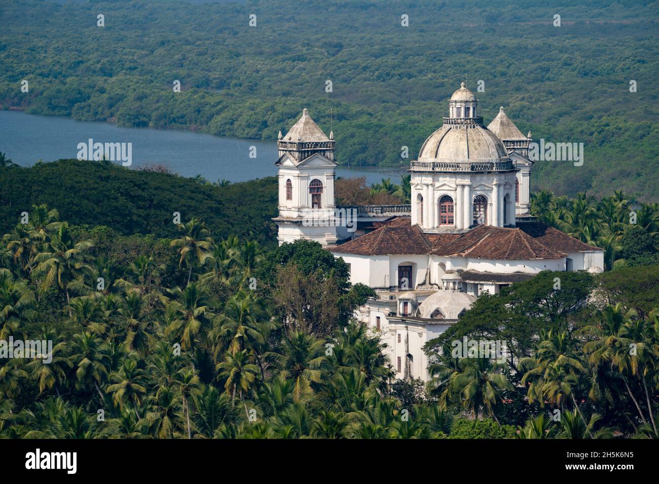 Church of St Cajetan in Velha Goa; Old Goa, Goa, India Stock Photo - Alamy