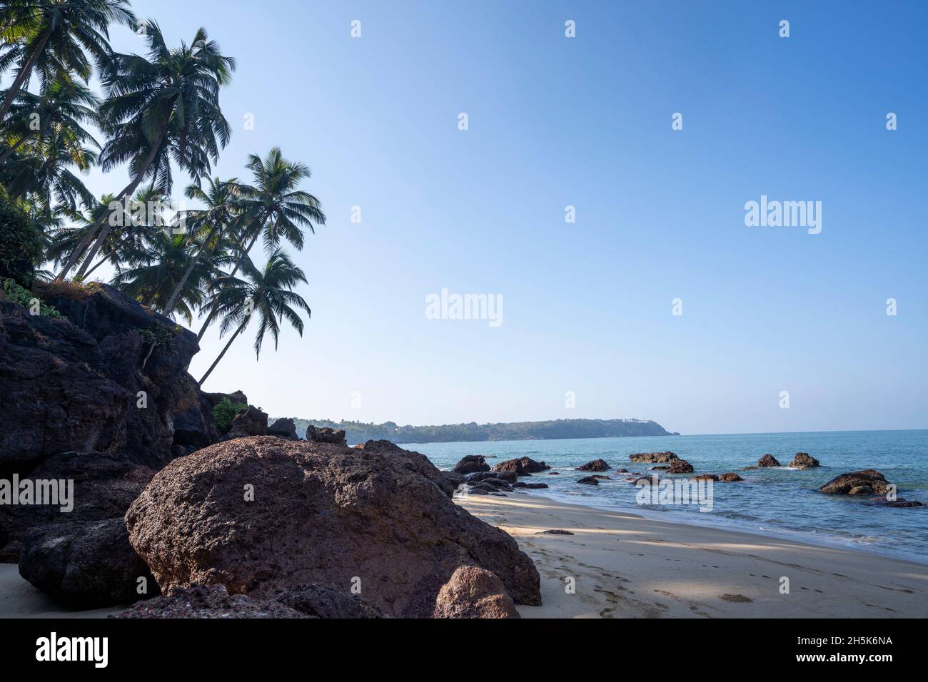 Cabo de Rama Beach at Cabo Serai in South Goa; Cabo de Rama, Goa, India ...