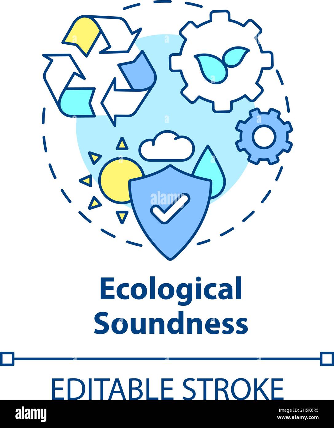 Ecological goods Stock Vector Images - Alamy