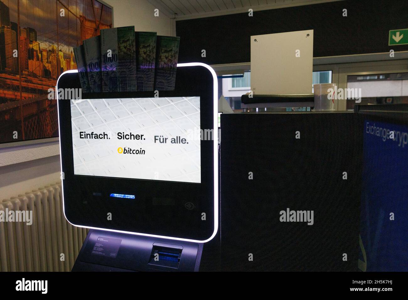 Cryptocurrency kiosk hi-res stock photography and images - Alamy