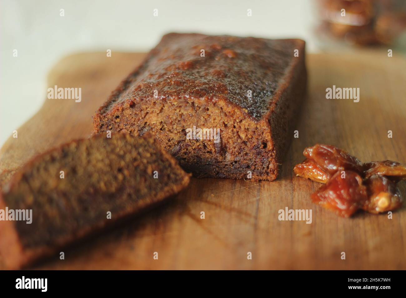 Dates cake. A simple coffee time cake with ground dates added to the ...