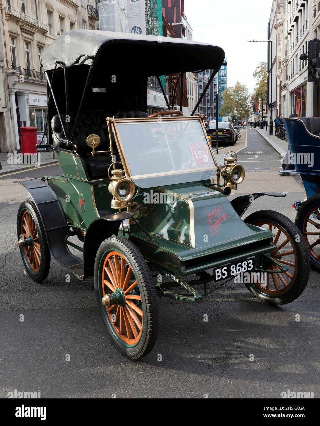 A Green, 1903, Haynes-Apperson, Runabout, making its debut, at the ...