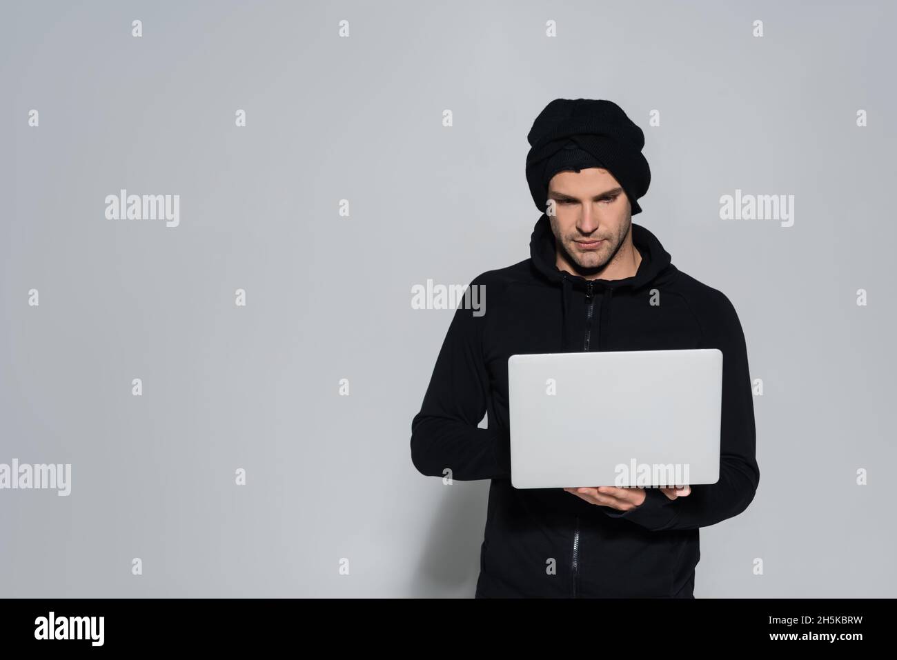 Grey balaclava hi-res stock photography and images - Alamy