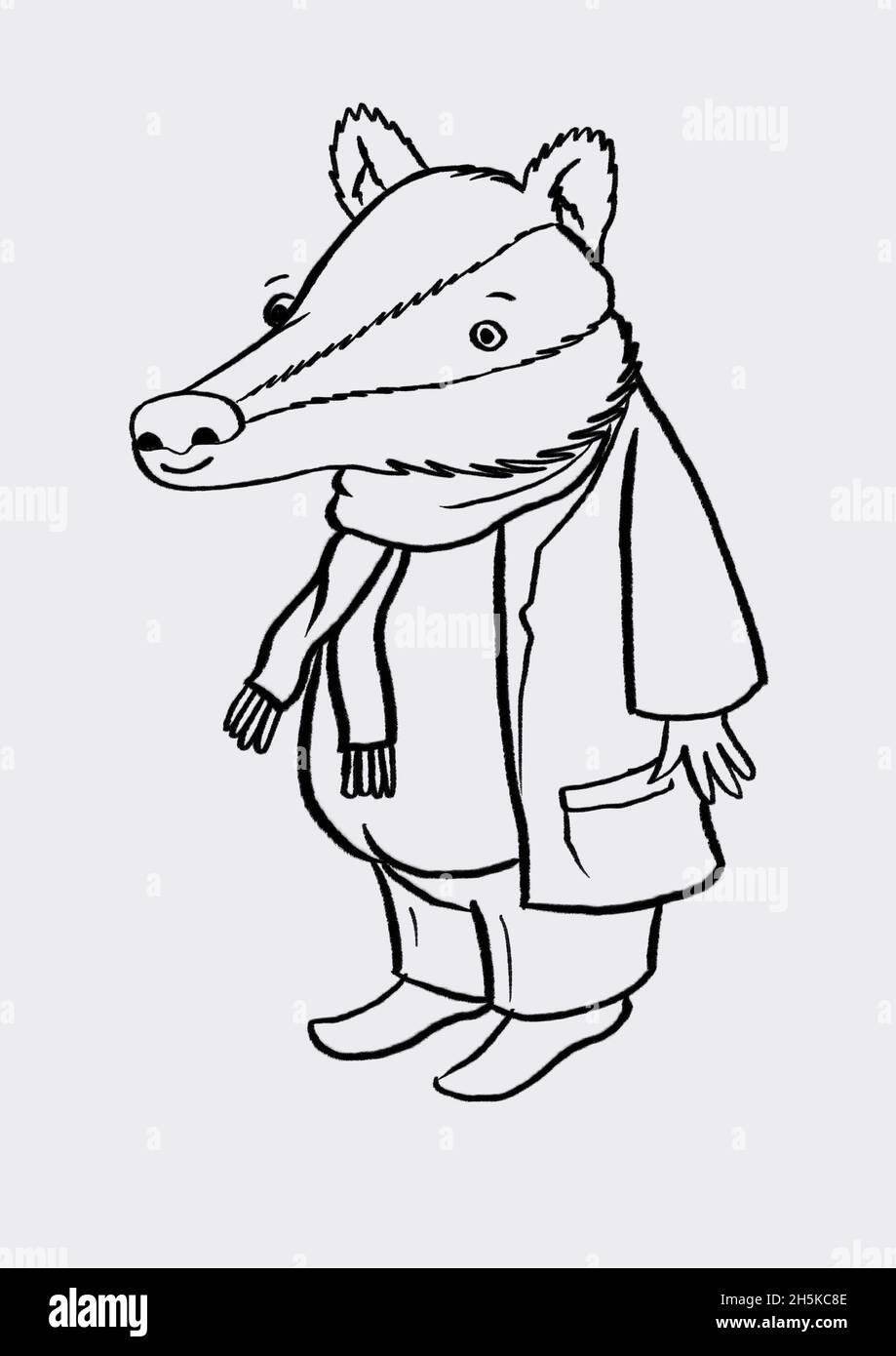The Wind In The Willows Coloring Pages