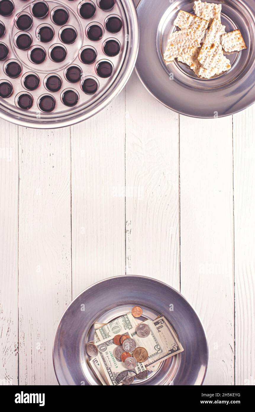 Communion or Lords Supper with the Contribution Stock Photo - Alamy