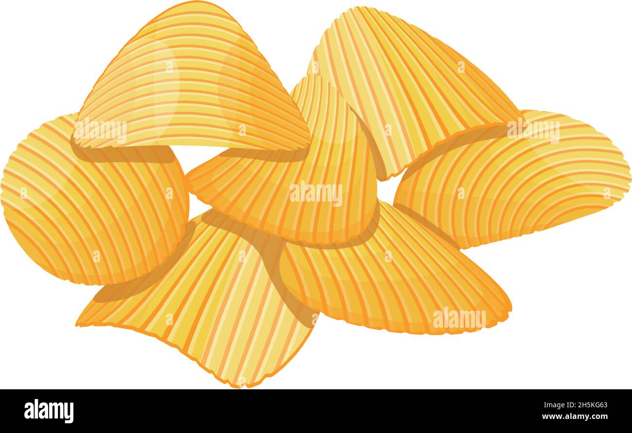 Cartoon Potato Chips